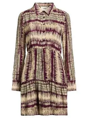 Ba&sh Mini Shirt Dress - Red