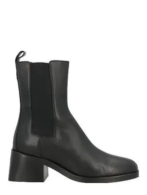 Ba&sh Ankle Leather Chelsea Boots - Black