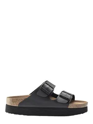 BIRKENSTOCK Arizona Flex Platform Vegan Sandals Black