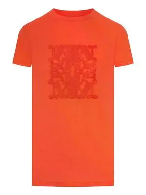 Max Mara Cotton T-shirt - Orange