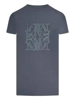Max Mara Embroidered T-shirt - Blue