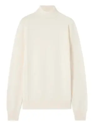 THE FRANKIE SHOP Eve Merino Wool Turtleneck Sweater