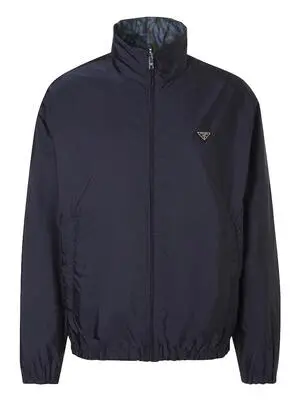 Prada Re-nylon Reversible Jacket - Blue