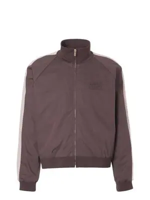 Miu Miu Cotton Twill Track Jacket - Brown