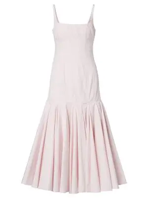 Jacquemus Agave Cotton Midi Dress - Pink