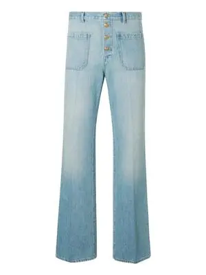 Valentino Garavani Wide-leg Jeans - Blue