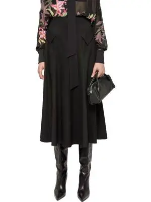 NISSA High-Waisted Midi Skirt