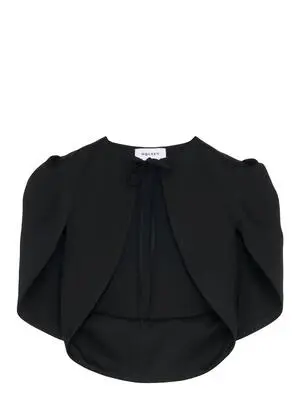 Alexander McQueen Tailored Bolero Jacket - Black