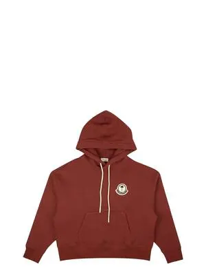 Moncler X Palm Angels Logo Hoodie - Red