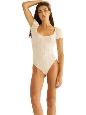 DÔEN Coleta Bodysuit - Salt