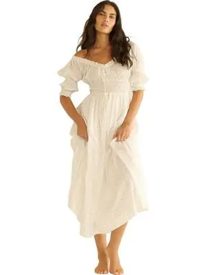 DÔEN Ischia Ankle-Grazing Dress