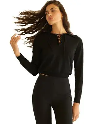 DÔEN Reed Sweater - Black