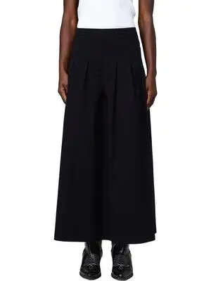 PT TORINO Pleated Skirt - Black