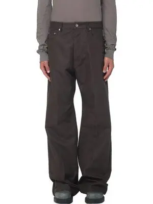 Rick Owens Wide Leg Denim Jeans - Grey