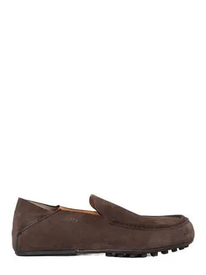 TOD'S Suede Loafers - Brown