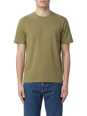 C.P. COMPANY Cotton T-shirt With Logo - Sand