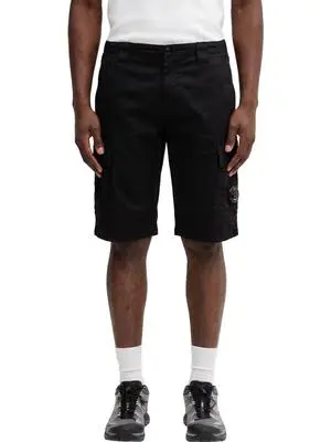 C.P. COMPANY Cotton Cargo Shorts - Blue