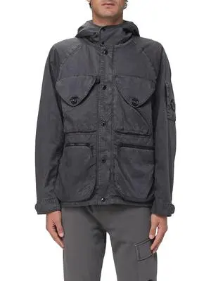 C.P. COMPANY Goggle Jacket In Recycled Panama Nylon - Grey