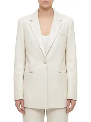 Andamane Tailored Blazer - White