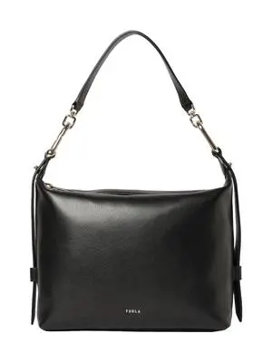 Furla Leather Shoulder Bag - Black