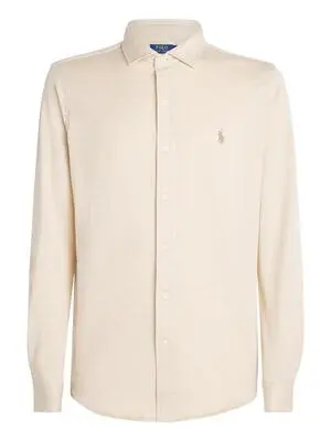 Polo Ralph Lauren Cotton Check Shirt Beige