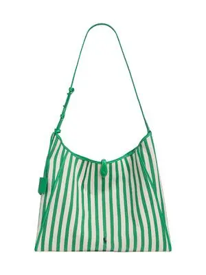 Polo Ralph Lauren Large Stripe Play Messenger Bag - Green