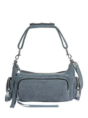 AIMEE Convertible Shoulder Bag - Dark Denim