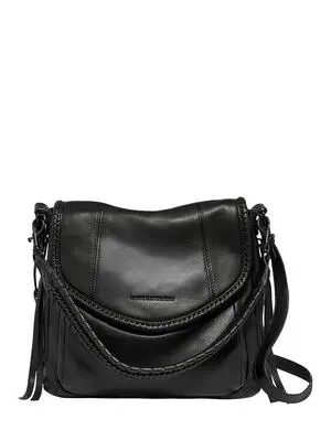 AIMEE All For Love Convertible Shoulder Bag - Black With Shiny Black