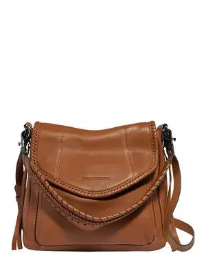 AIMEE All For Love Convertible Shoulder Bag - Chestnut Brown With Gunmetal