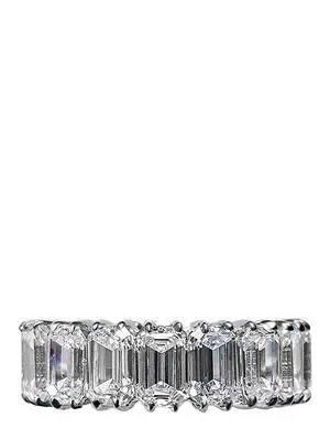 FANTASIA BY DESERIO Asscher Cut Eternity Band