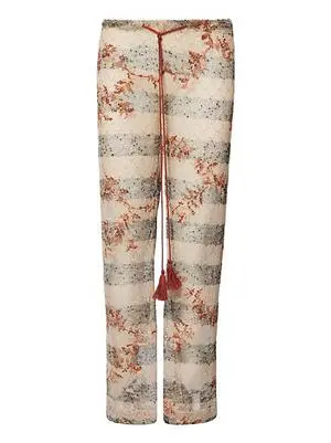 JADED LONDON Striped Knit Trousers - Multi