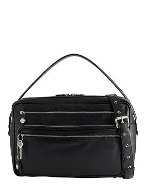 Acne Studios Leather Camera Bag Black