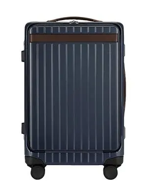 CARL FRIEDRIK Carry-on 4-wheel Suitcase - Navy/hackett