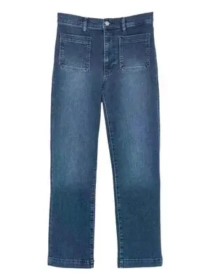 FRAME Cropped Jeans - Blue
