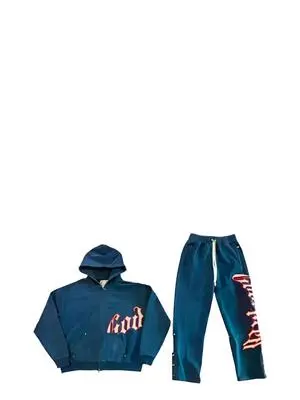 GODSPEED Logo-print Tracksuit - Blue