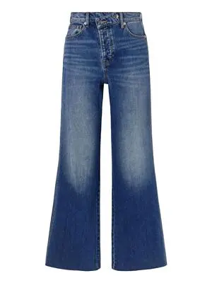 VERONICA BEARD Taylor High-Rise Wide-Leg Jeans