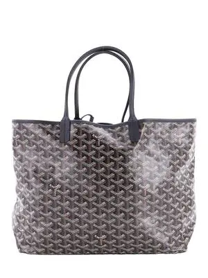 Goyard Saint Louis PM Tote Coated Canvas Black