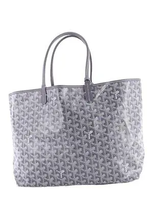 Goyard PM Saint Louis Tote Coated Canvas Gray