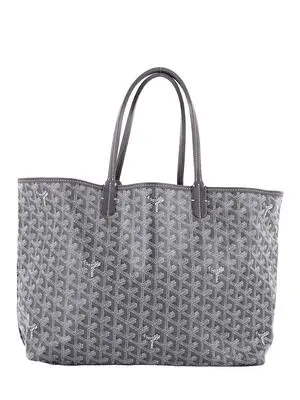 Goyard Saint Louis PM Tote Coated Canvas Gray