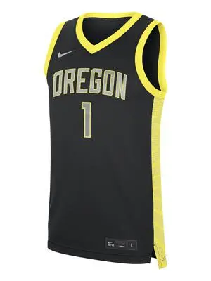 Nike Oregon Replica College Basketball Jersey - Black