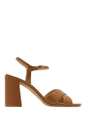 STUART WEITZMAN Criss-cross Sandals - Brown