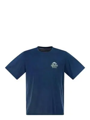 Patagonia Capilene Print Crew-neck T-shirt - Blue