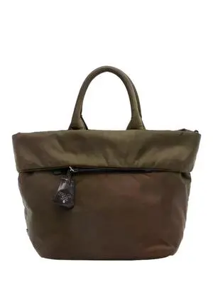 Prada 2000-2025 Tessuto Reversible Satchel - Brown