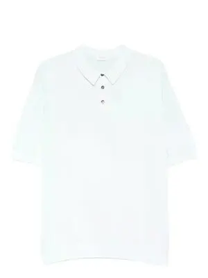 04651 / A TRIP IN A BAG Buttoned Polo Shirt - Blue