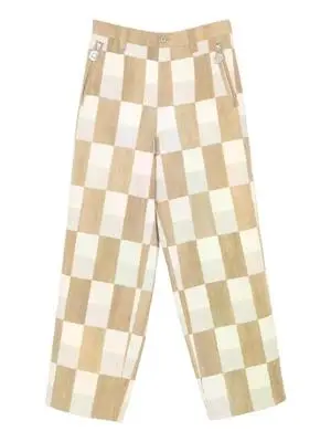 GARÇON BY GARÇON Checked Trousers