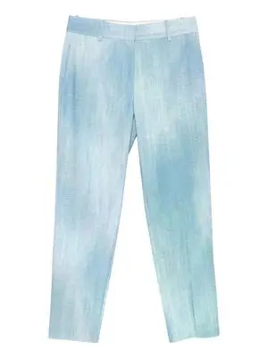 Ermanno Scervino Straight Trousers - Blue