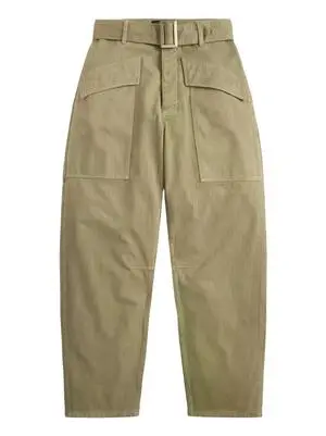 Ralph Lauren Belted Trousers - Neutrals