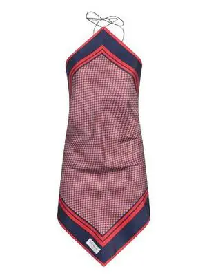 Balmain Silk Top - Red