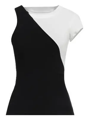 MAISON MARGIELA Two-tone Jersey Top - White