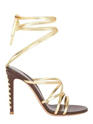 GIANVITO ROSSI Strappy Sandal - Mekong & Brown